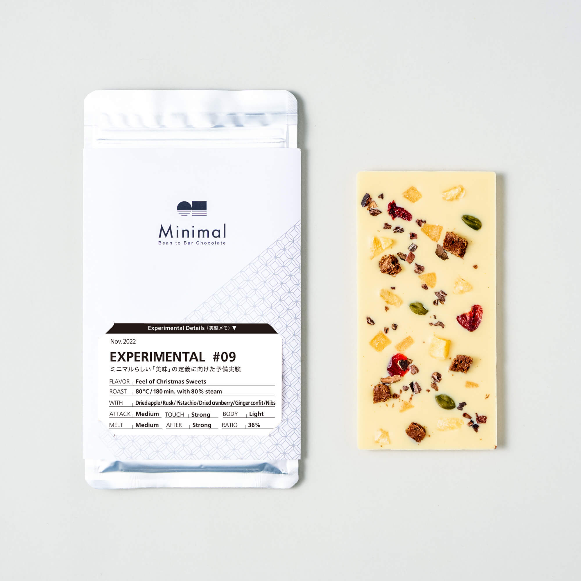 EXPERIMENTAL #09 -Minimalらしい「美味」の定義に向けた予備実験- – Minimal - Bean to Bar ...